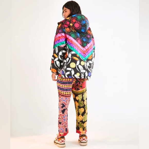 FARM Rio | Jackets & Coats | Farm Rio Rainbow Toucans Smiley Reversible ...